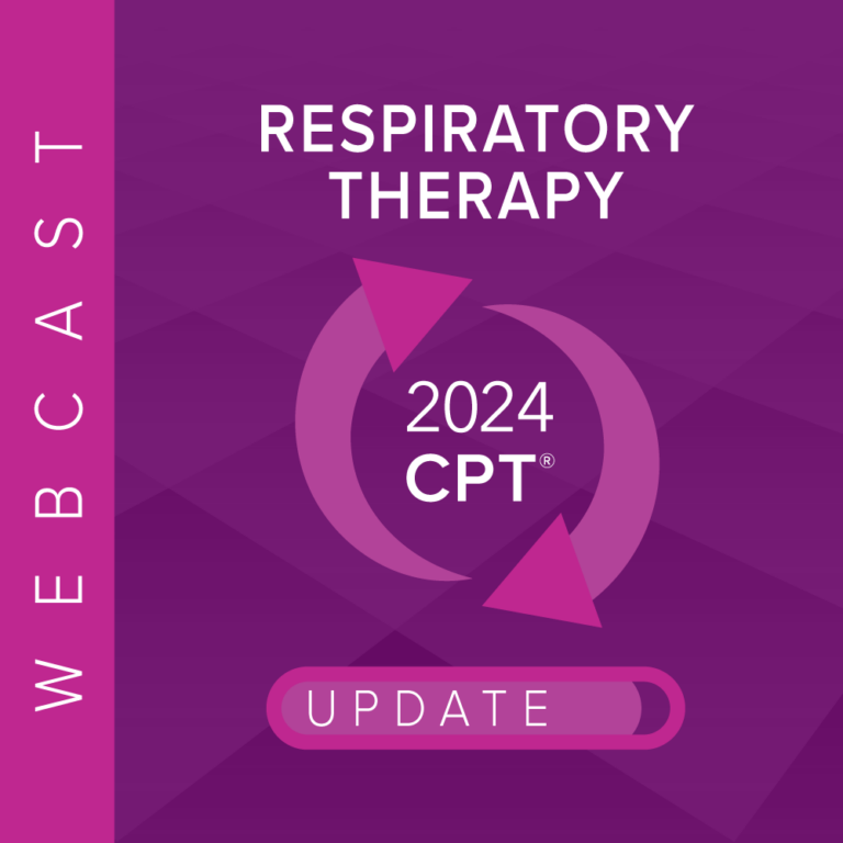 Coding Essentials for Respiratory Therapy/Pulmonary Function – MedLearn ...