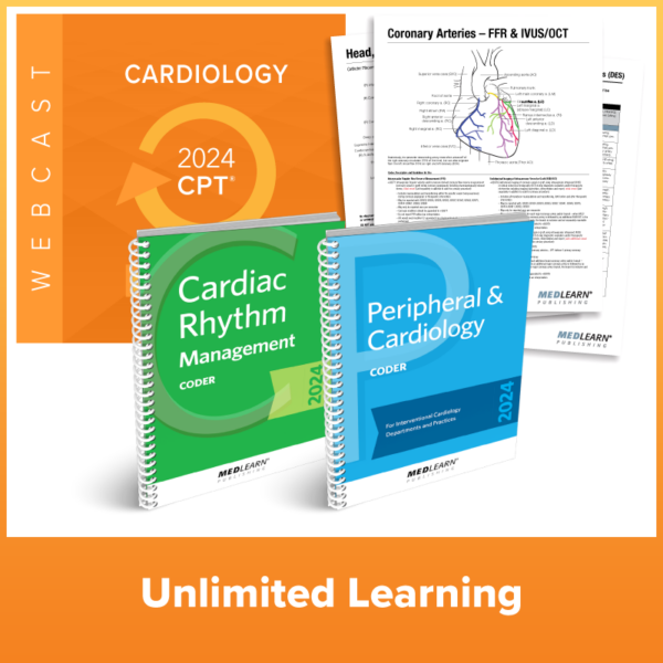 Peripheral & Cardiology Coding Charts – MedLearn Publishing