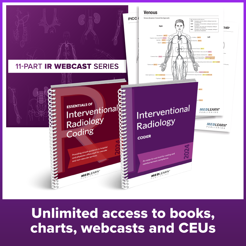 2025 Lower Extremity Interventional Radiology Coding – MedLearn Publishing